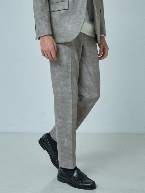 セットアップ対応】Down Fabric フェードスエード ジャケット / FLEX