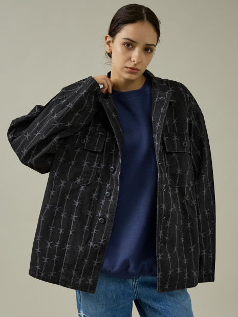 【MADE IN STANDARD】FATIGUE UNIFORM SHIRT JACKET/ミリタリー/【WEB限定】｜SELECT BY ...