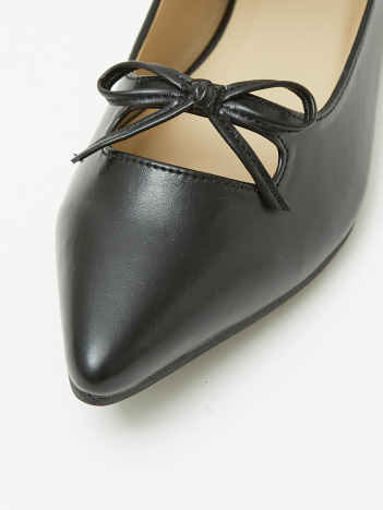 販売店舗限定】ダブルリボンポインテッドパンプス｜Au BANNISTER