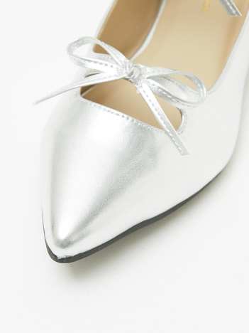 販売店舗限定】ダブルリボンポインテッドパンプス｜Au BANNISTER