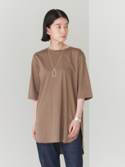 【接触冷感・UVカット】コンパクトクールチュニックTシャツ｜collex / コレックス