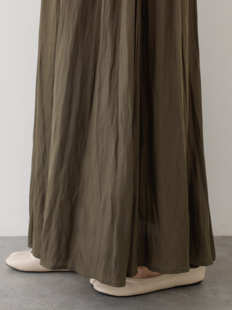 ヴィンテージサテンギャザースカート｜abahouse mavie / アバハウス マヴィ